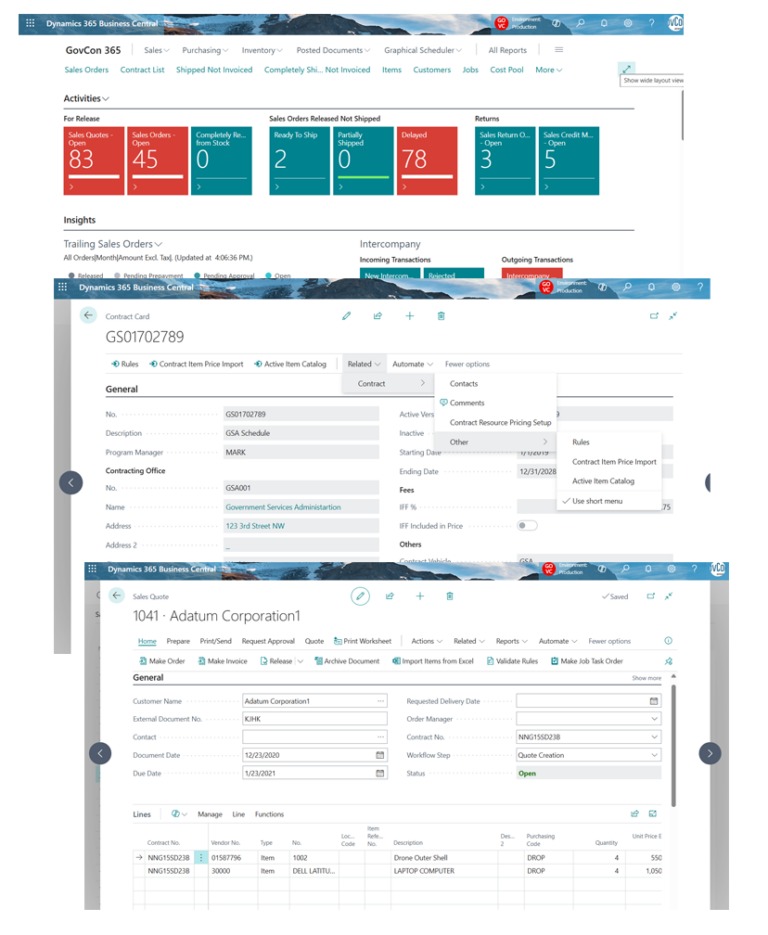 GovCon365 DCAA-Compliance D365 for Government Contractors