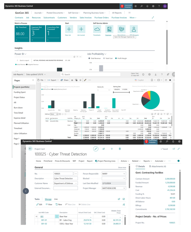 GovCon365 DCAA-Compliance D365 for Government Contractors