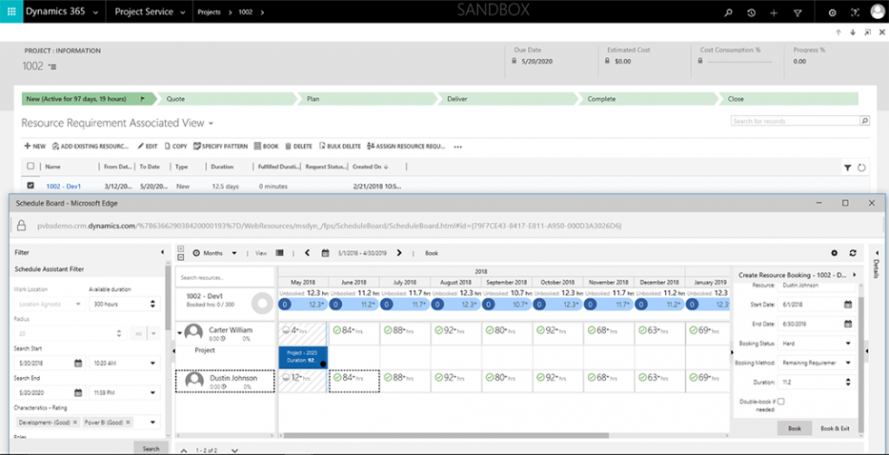 Microsoft Dynamics 365 for Project Service Automation Microsoft Dynamics 365 for Project Service Automation